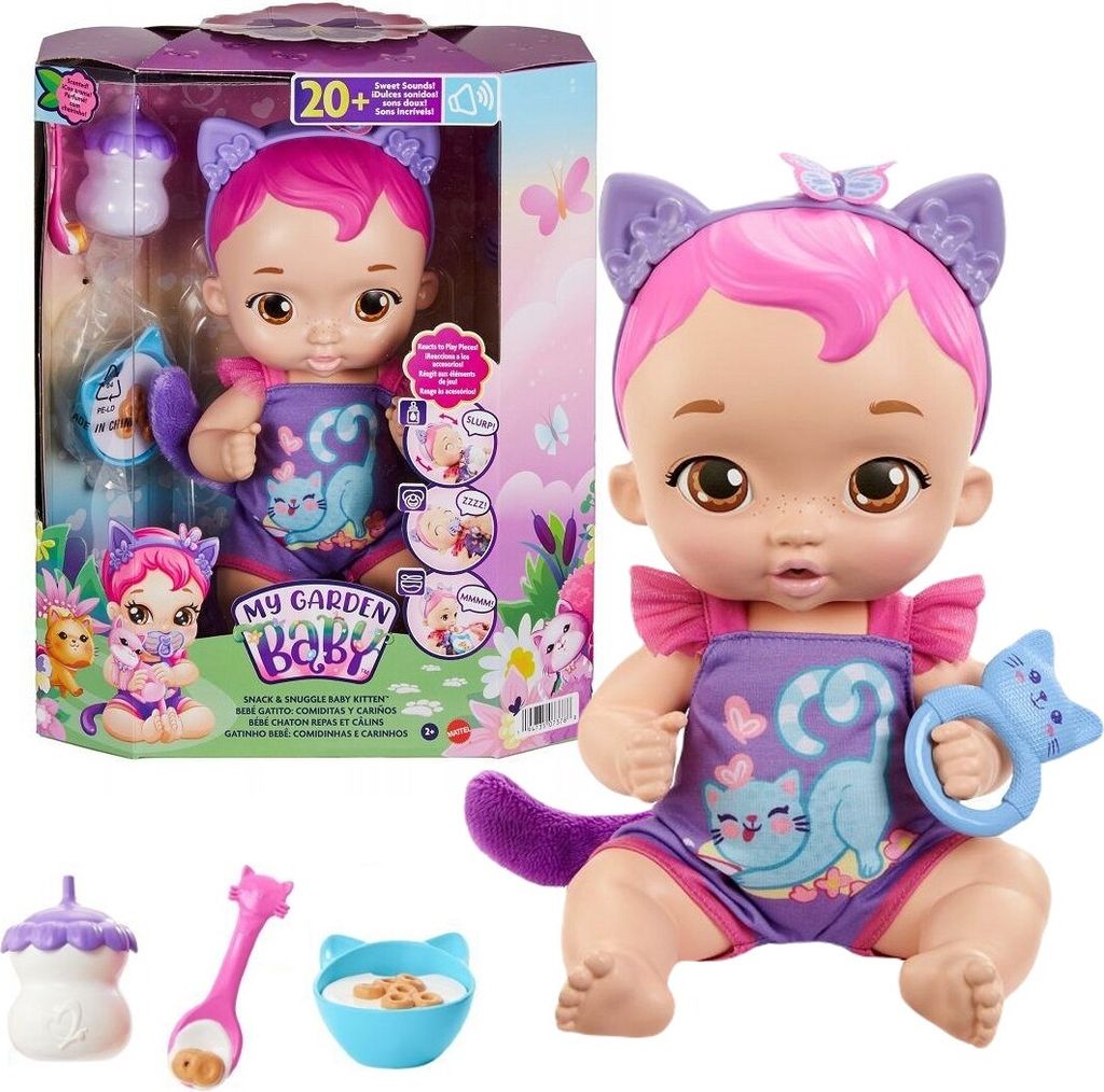 Panenka se zvuky My Garden Baby Bobasek | Kaufland.cz