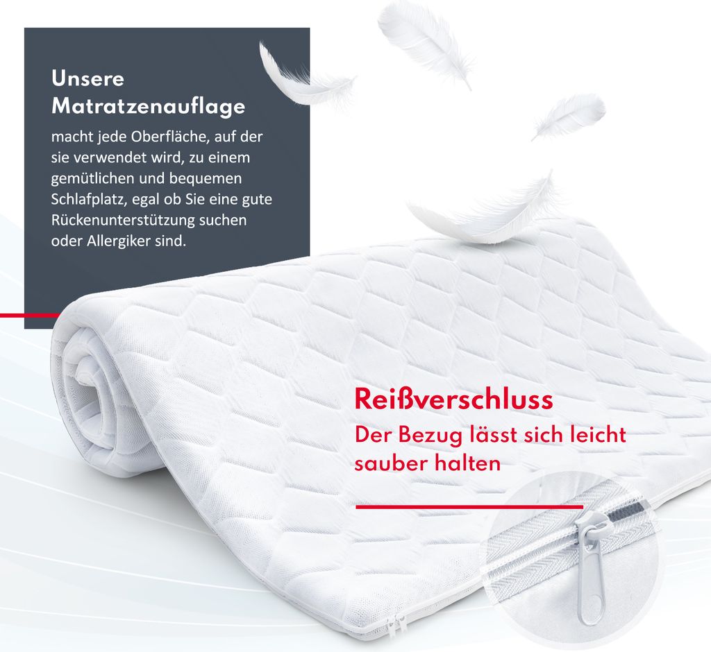 Topper 120x200 cm Matratzenauflage NERO | Kaufland.de