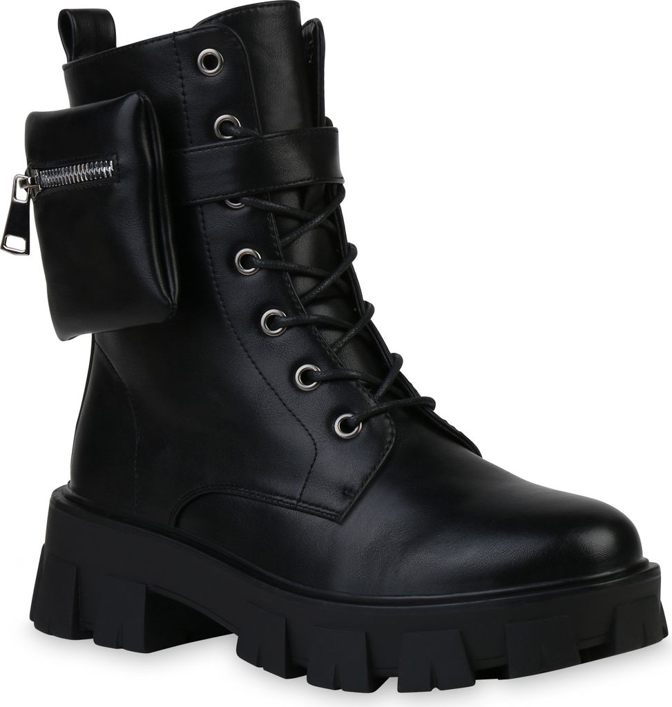 VAN HILL Damen Plateau Boots Stiefeletten | Kaufland.de
