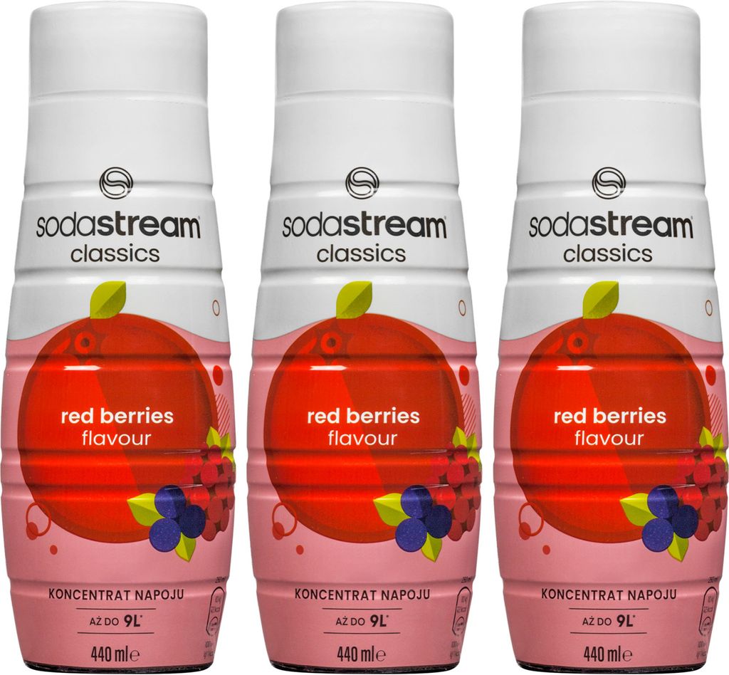 Sirup für SodaStream Red Berries 440 ml, 3 | Kaufland.de