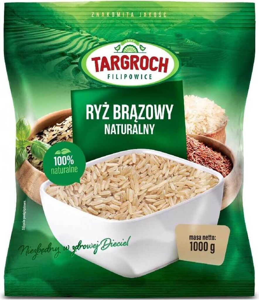 Natürlicher brauner Reis 1000g TARGROCH Reis