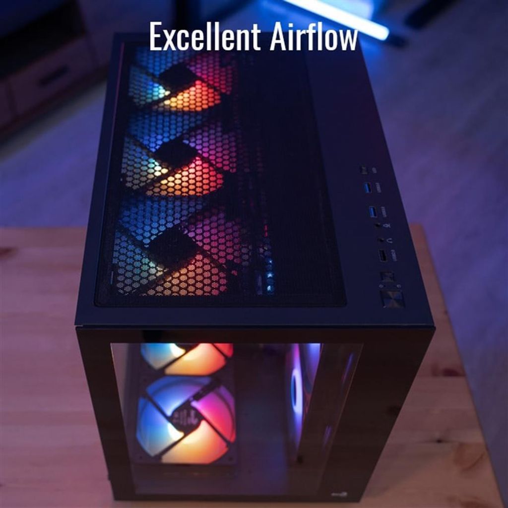 AeroCool Dryft Mini-BK-v2 PC-Gehäuse, mit 6 | Kaufland.de