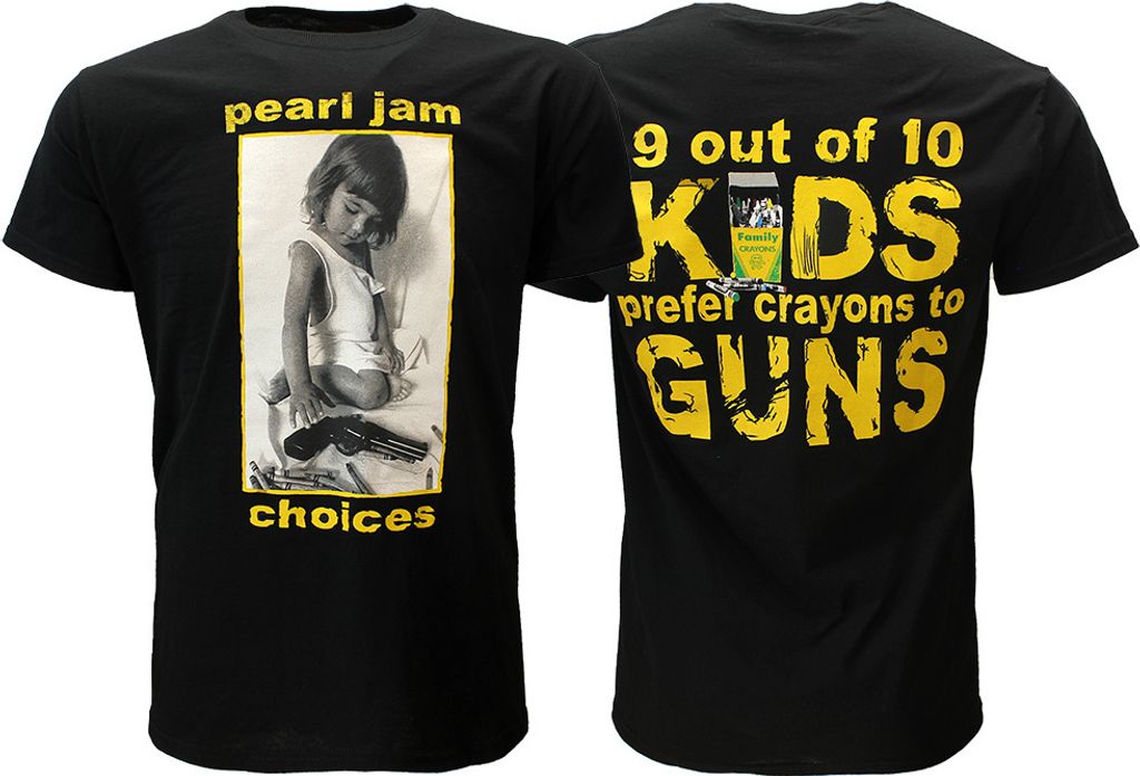 Pearl Jam Choices T-Shirt – Offizielles Merchandise - M