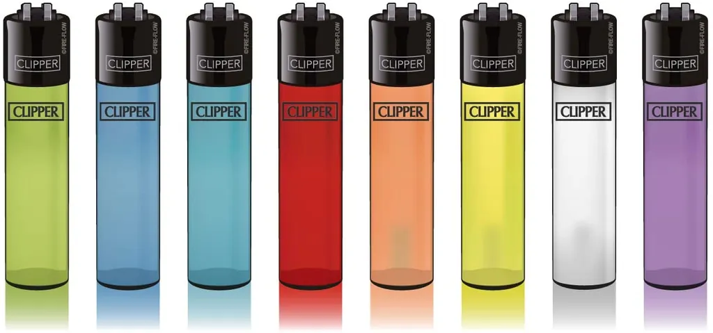 Clipper® Feuerzeuge 8er Set Translucent | Kaufland.de