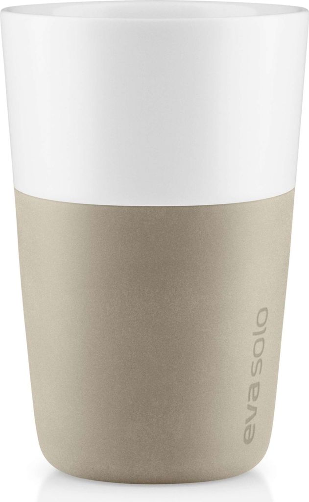 Eva Solo Cafe Latte-Becher - 2 stck - Pearl beige