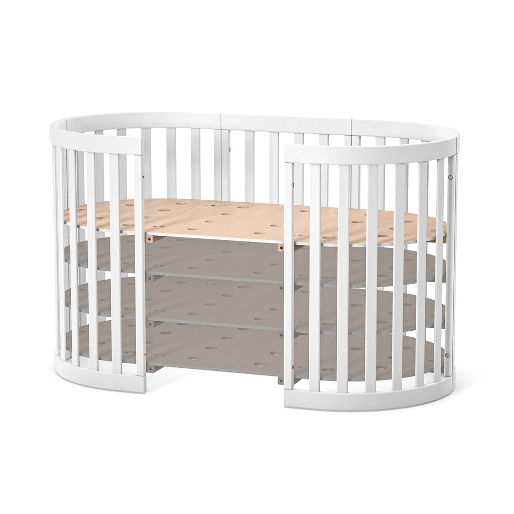 Oválná dětská postýlka Veres Rom (90x70 cm), | Kaufland.cz