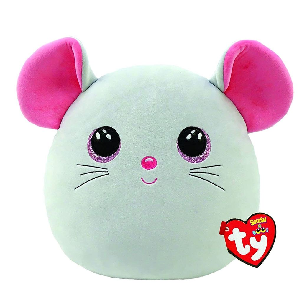 Ty 39224 - Catnip Mouse - Squish A Boo / Squishy Beanies