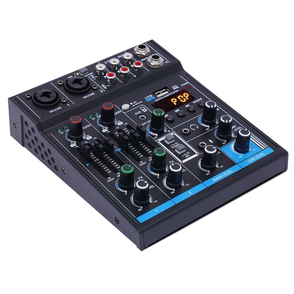 4-Kanal Mixer Audiomixer Digital USB | Kaufland.de