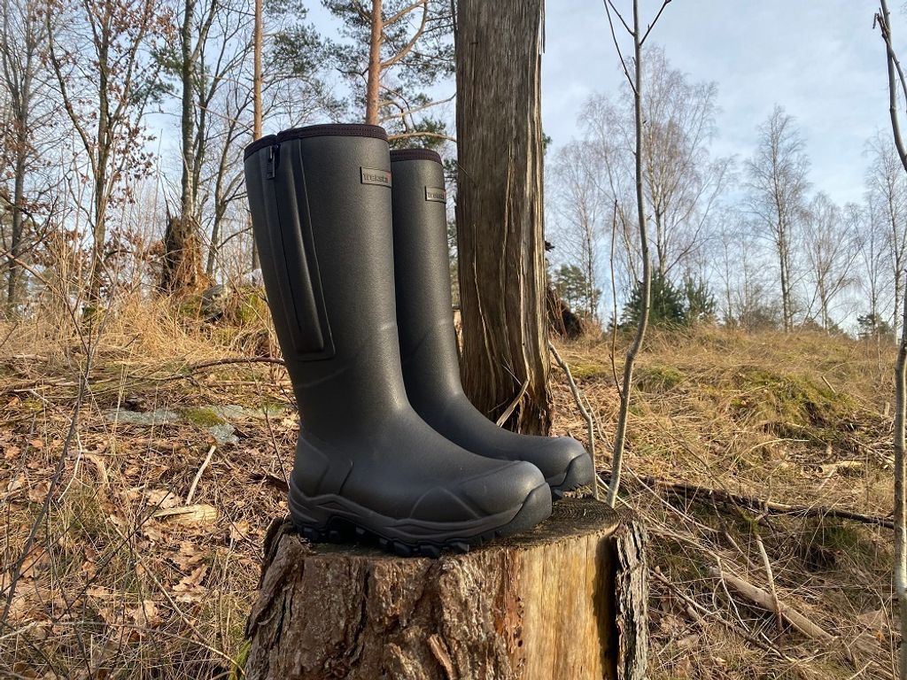 Treksta Svalbard Neo 18" Gummistiefel black olive 40