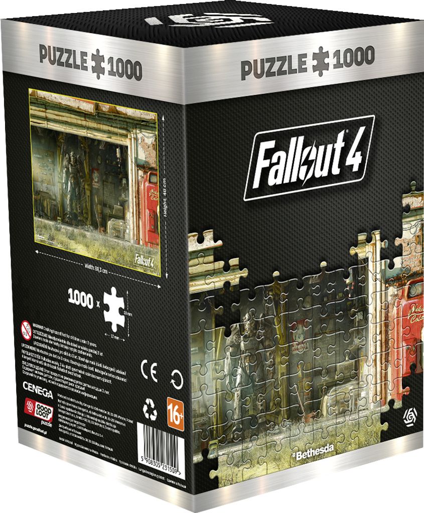 Puzzle 1000 Fallout 4 Garage | Kaufland.pl