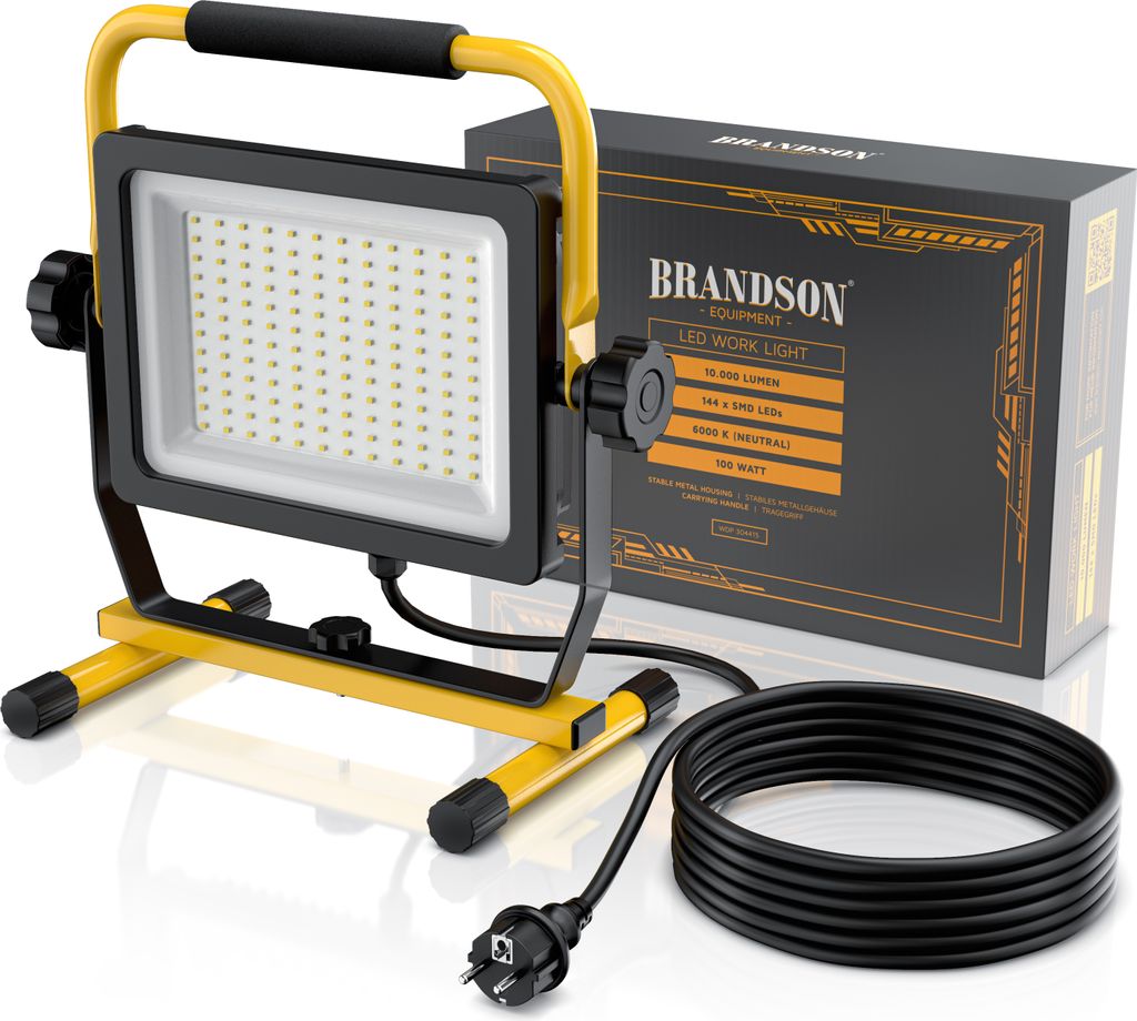 Brandson 100W LED stavební reflektor se 144 | Kaufland.cz