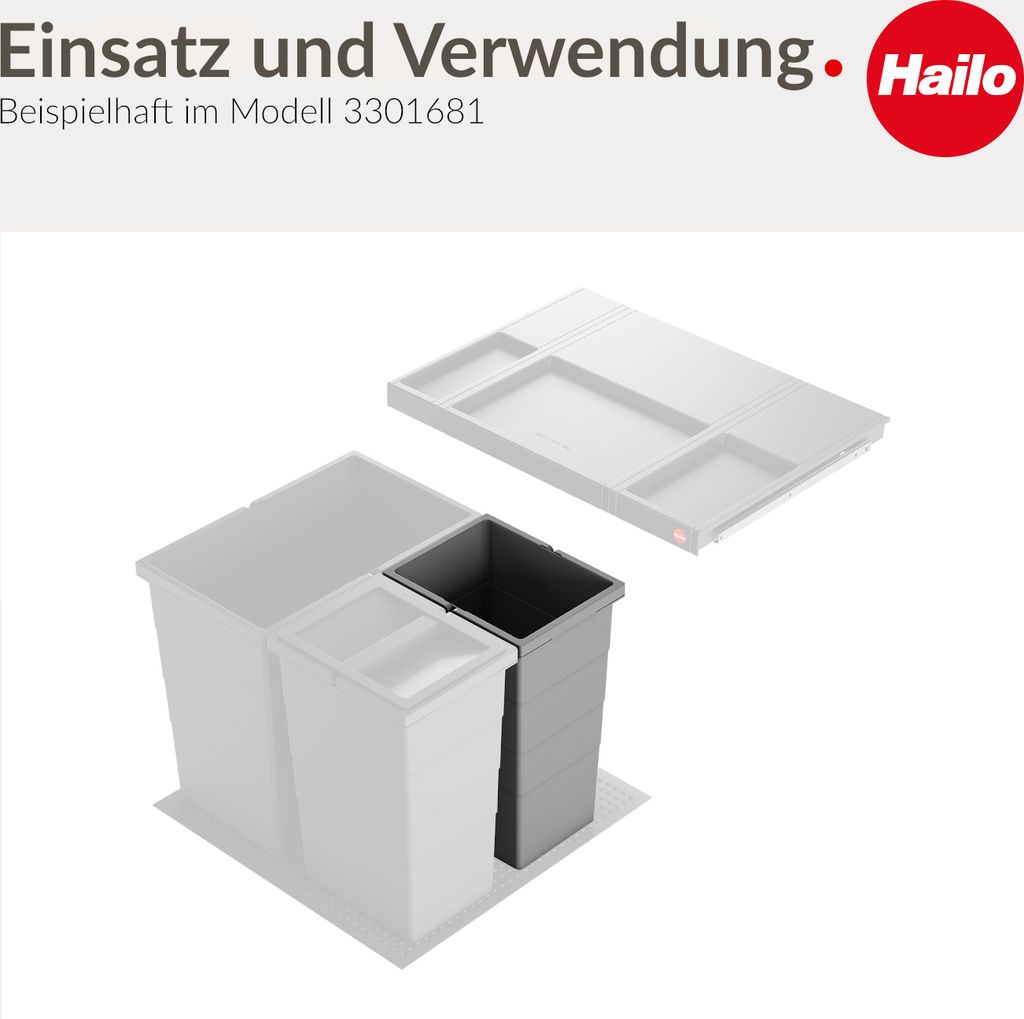 HAILO 1220359 Inneneimer 13 Liter in | Kaufland.de