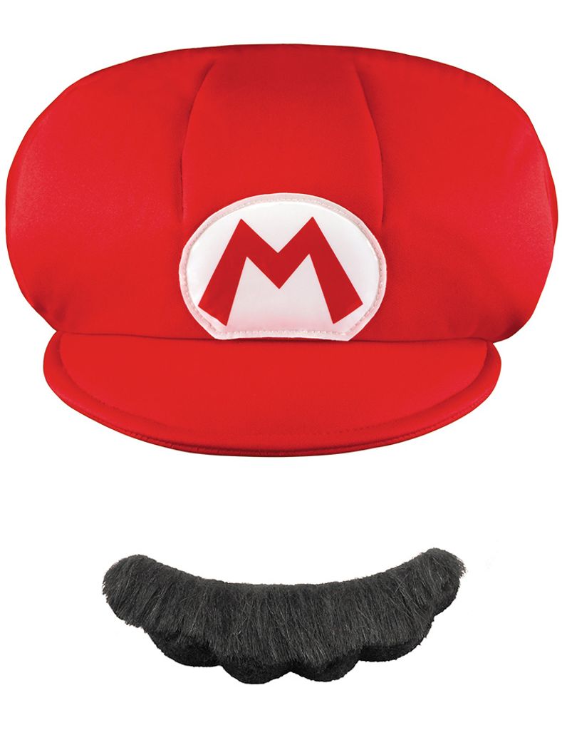 Mario Kinder-Set Mütze und Bart Super Mario | Kaufland.de