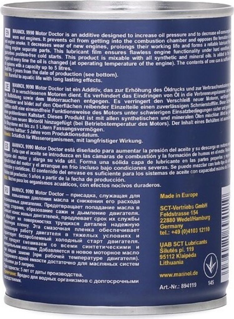 MANNOL Motor Doktor Motoröl Additiv, 350 ml | Kaufland.de
