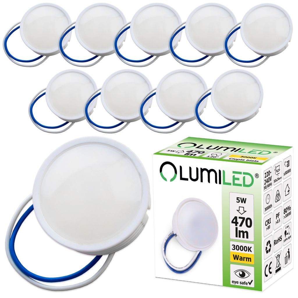 LUMILED 10x Modul LED INSERT 5W (50 W) extra | Kaufland.cz