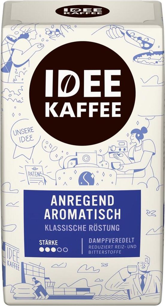 Idee Káva Classic s jemnou príchuťou mletá s | Kaufland.sk