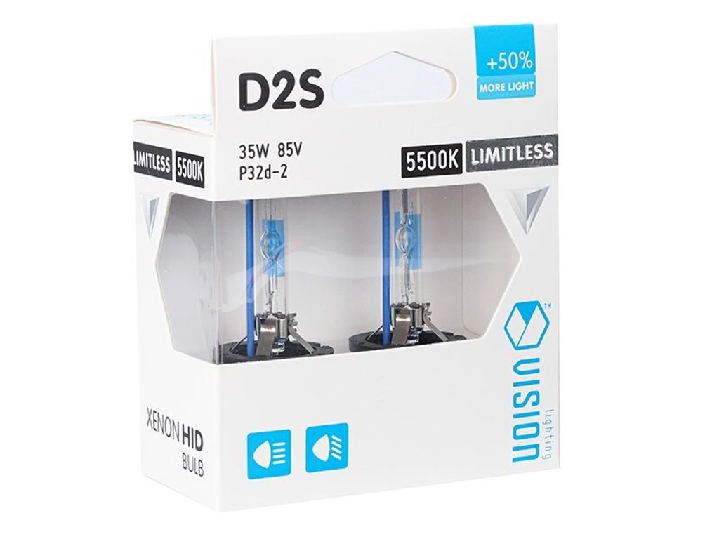VISION D2S 5500K 85V 35W P32d-2 +50% | Kaufland.cz