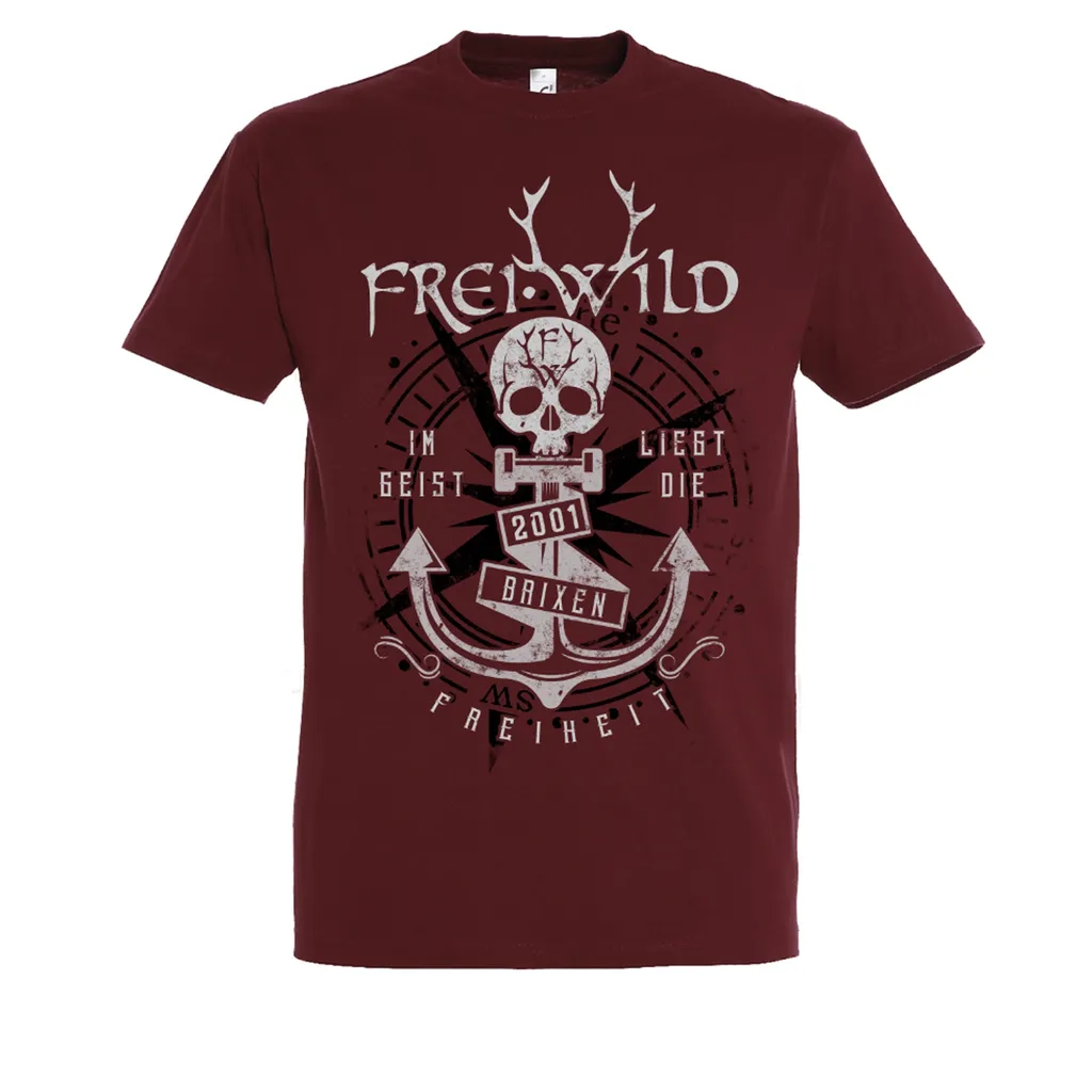 Frei.Wild - Freiheit, T-Shirt (bordaux) | Kaufland.de