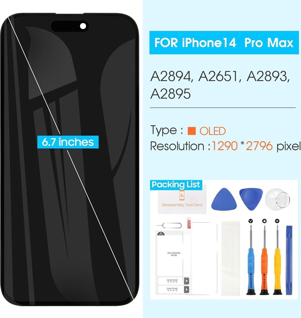 iPhone 14pro Max Display | Komplettes OLED | Kaufland.de