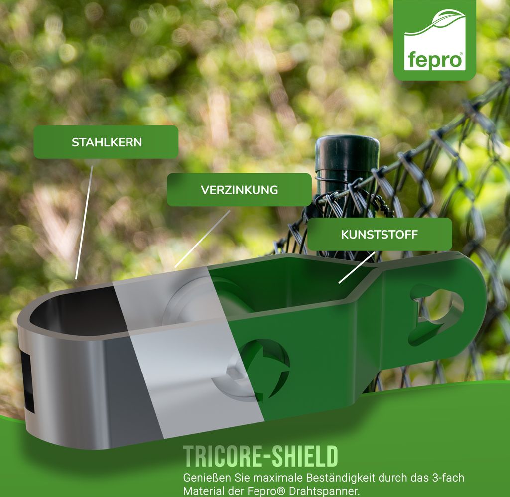 Fepro® Drahtspanner verzinkt, grün | Kaufland.de