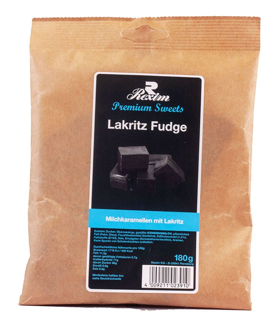 Rexim Premium Sweets Lakritz Fudge 180g | Kaufland.de