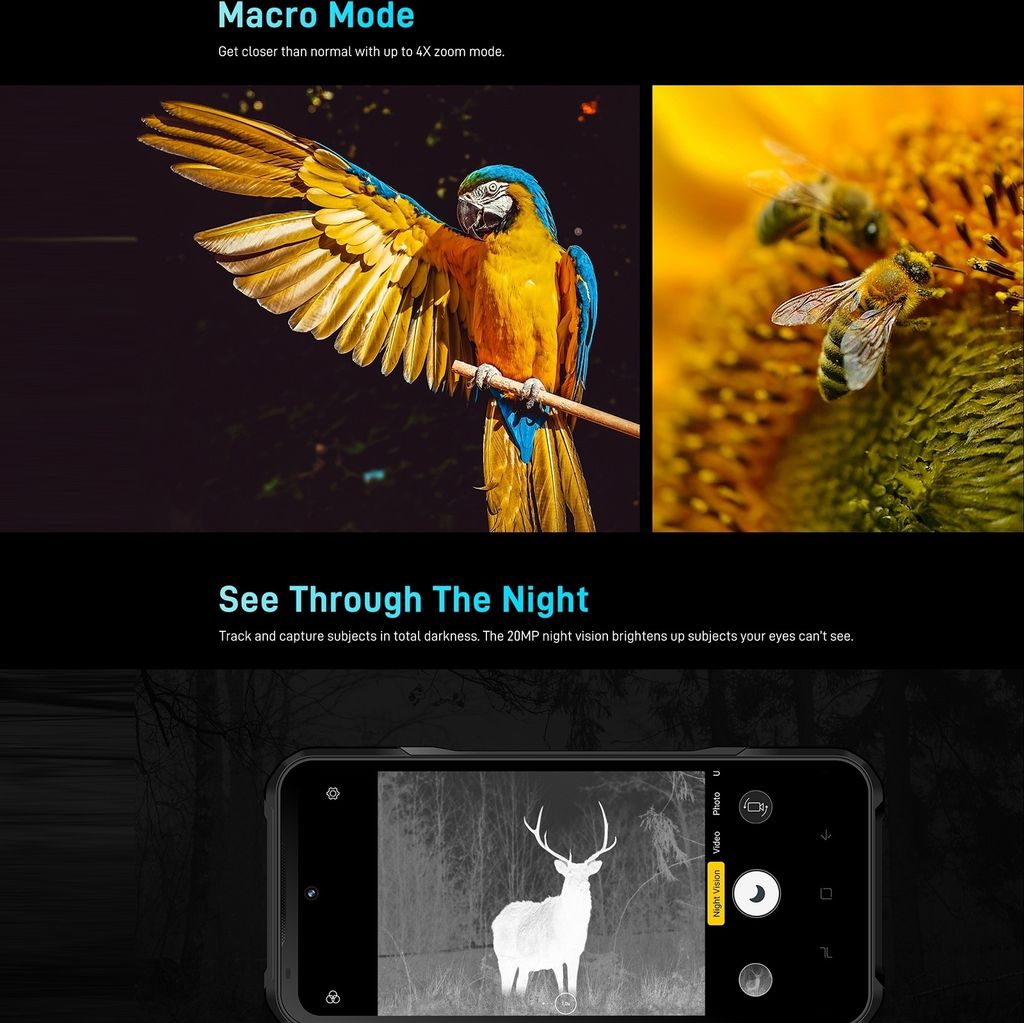 DOOGEE V20 5G Outdoor Handy 6,4’’ 2K AMOLED | Kaufland.de