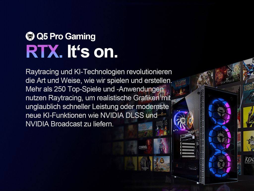 BEASTCOM Q5 | Pro Gaming PC | AMD Ryzen 5 | Kaufland.de