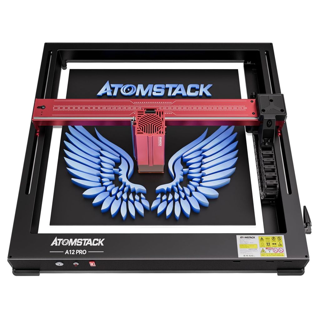 ATOMSTACK A12 PRO 12W gravírovací stroj, | Kaufland.cz