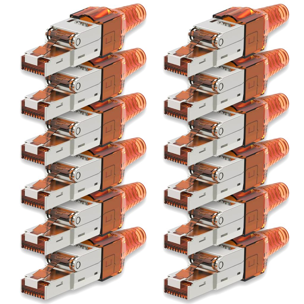 12x Netzwerkstecker Cat 7 CAT7 RJ45 Stecker | Kaufland.de