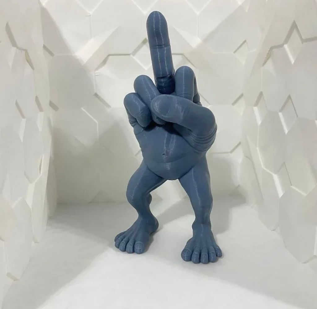 Mittelfinger Hand Figur Skulptur Statue | Kaufland.de