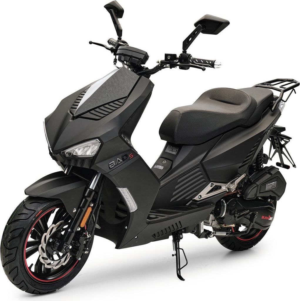 Motorroller BAD s Mattschwarz 125ccm | Kaufland.de