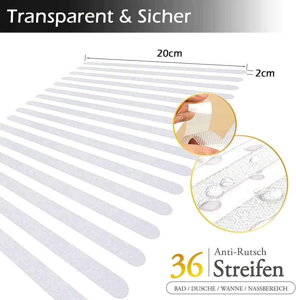 36x Antirutsch Bad Streifen, Anti Rutsch | Kaufland.de