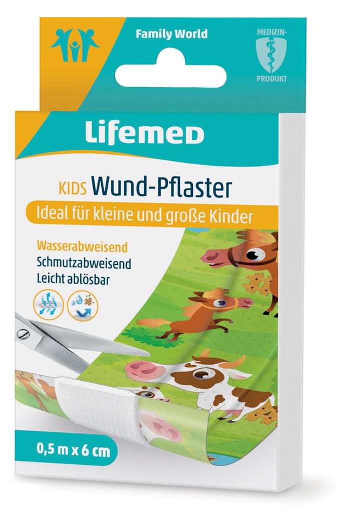 Lifemed Kinder-Wund-Pflaster "Farmtiere" 500 | Kaufland.de