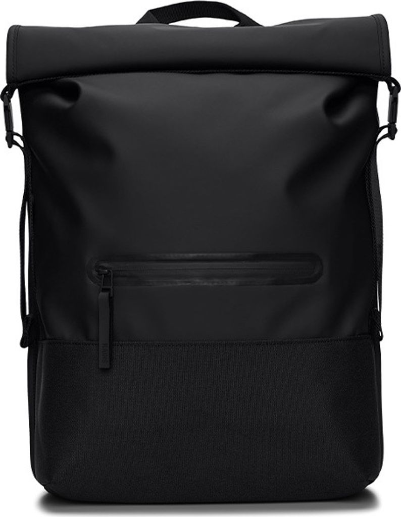 Rains - Batoh Trail Rolltop Schwarz | Kaufland.sk