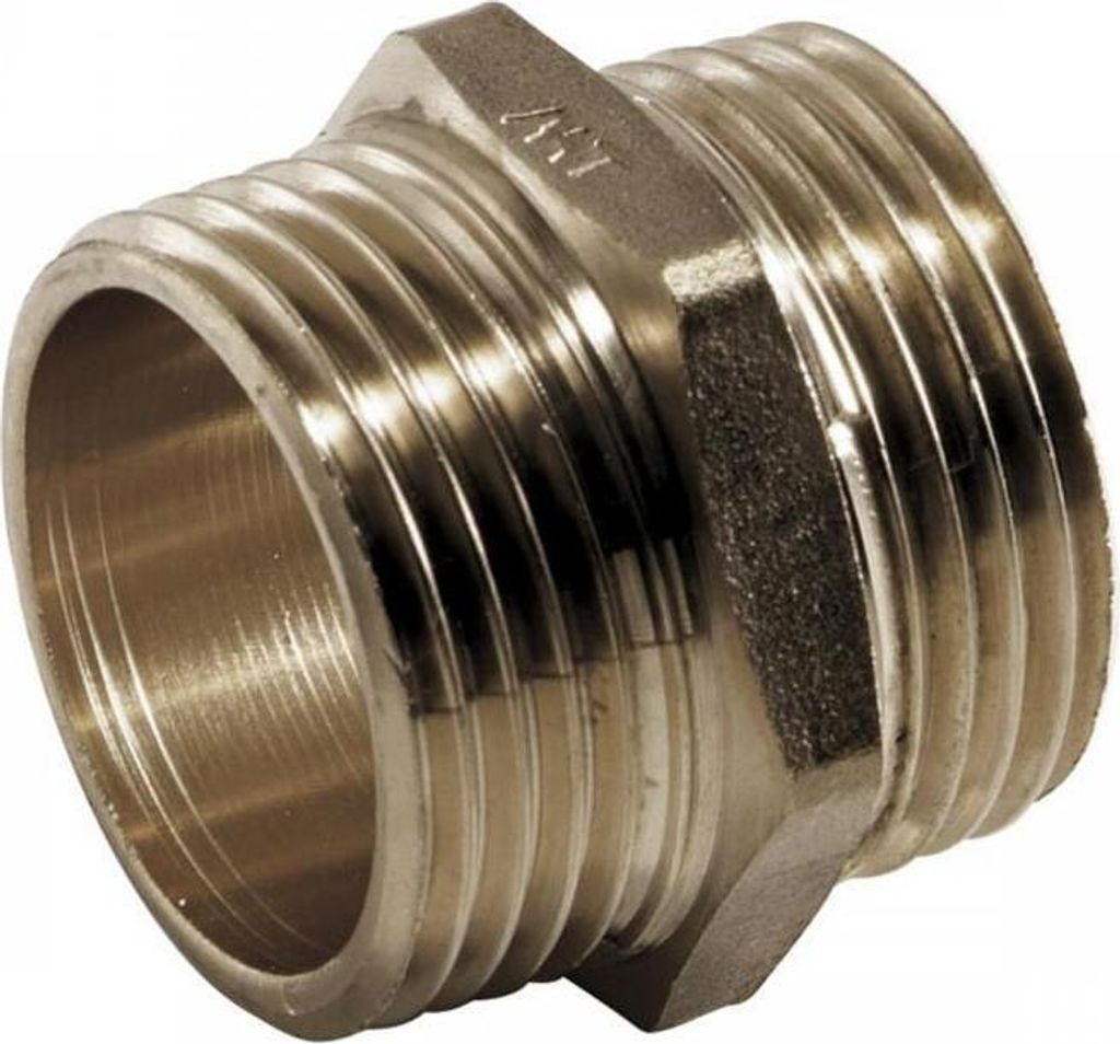 Messing Fitting Gewindefitting, Doppelnippel | Kaufland.de