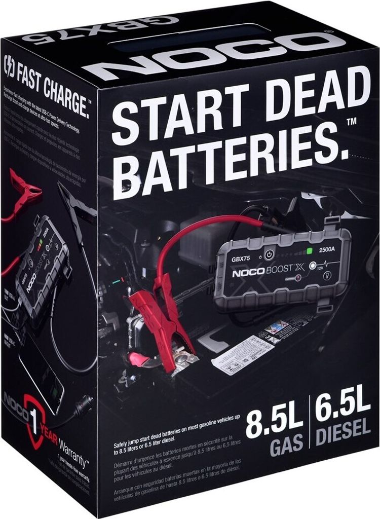 Startér vozidla NOCO GBX75 2500 A | Kaufland.cz