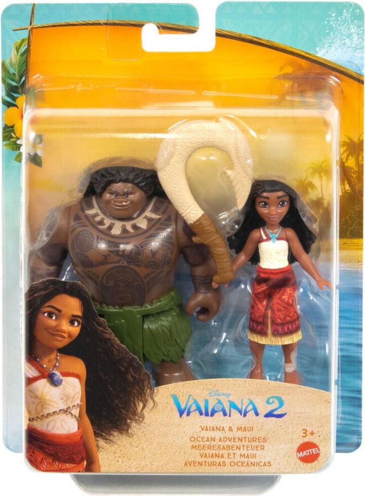 MATTEL DISNEY Vaiana et Maui set de 2 figurines JDD45 /5