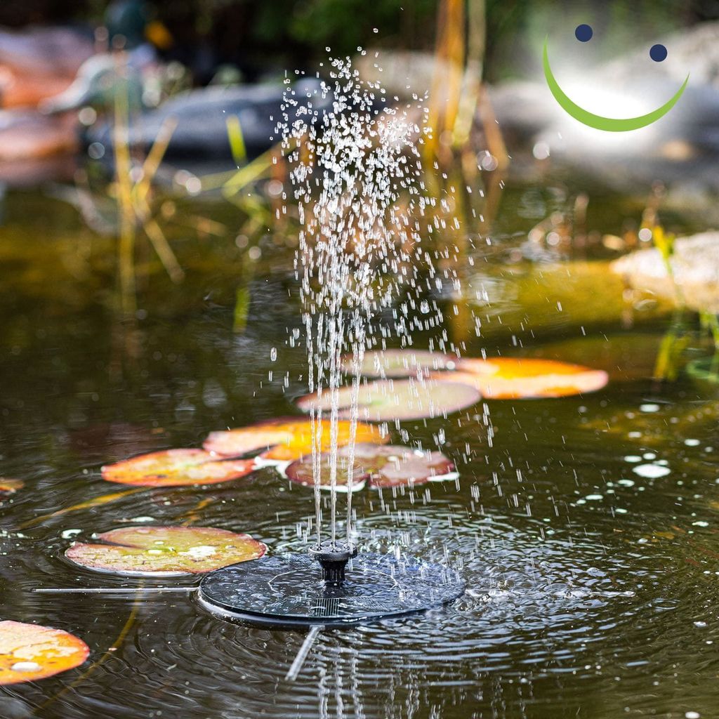 Solární fontána Ø 16 cm se 7 různými tryskami | Kaufland.cz
