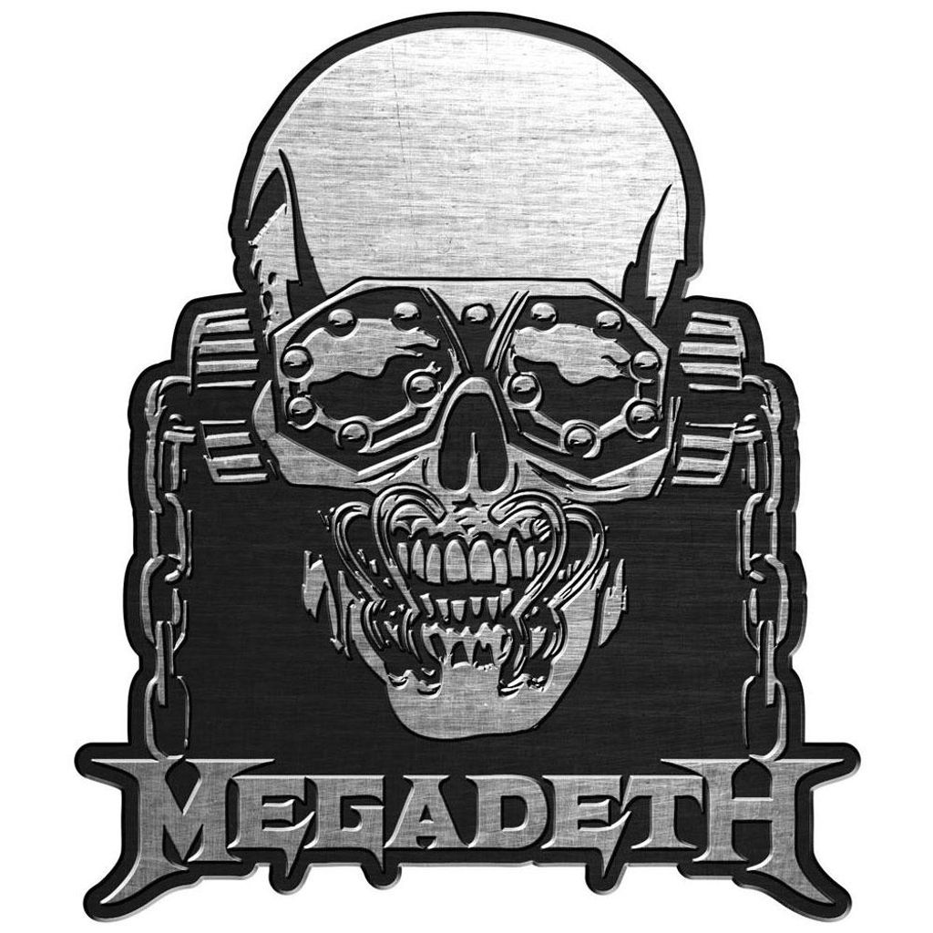 Megadeth - Abzeichen "Vic Rattlehead", | Kaufland.de