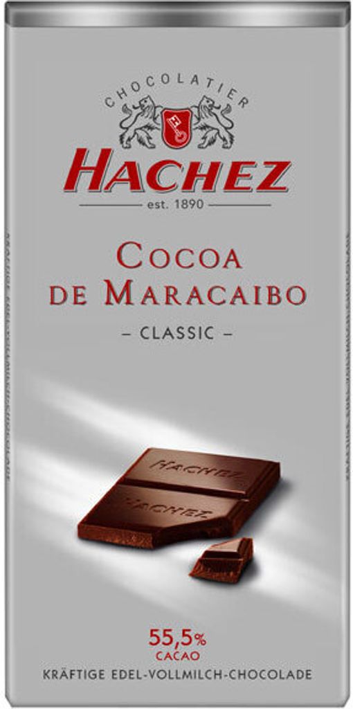 Hachez Cocoa de Maracaibo Tablette noble Chocolats