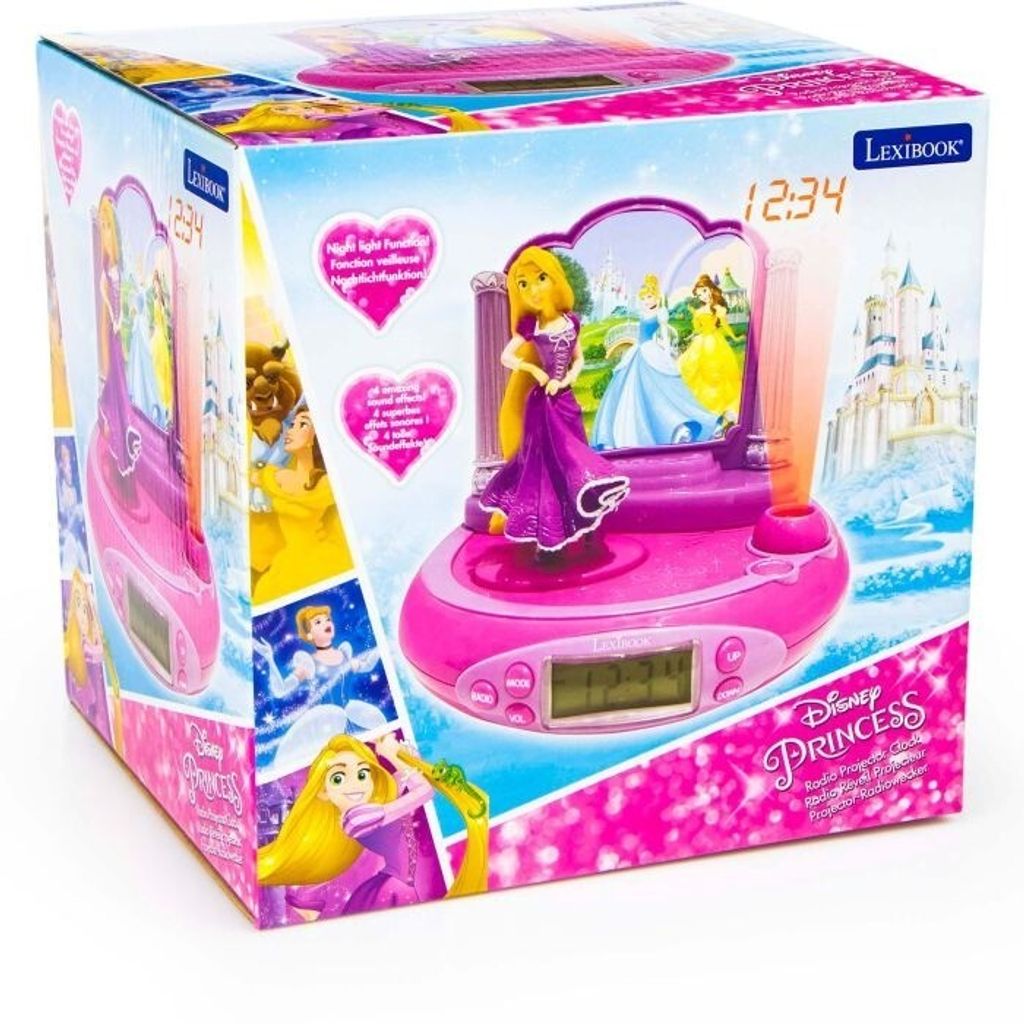 Lexibook Dětský budík Disney Princess s | Kaufland.cz