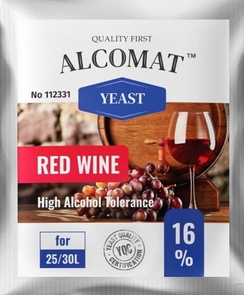 SET Alcomat Rotweinhefe HAT 16% + Nährstof + | Kaufland.de