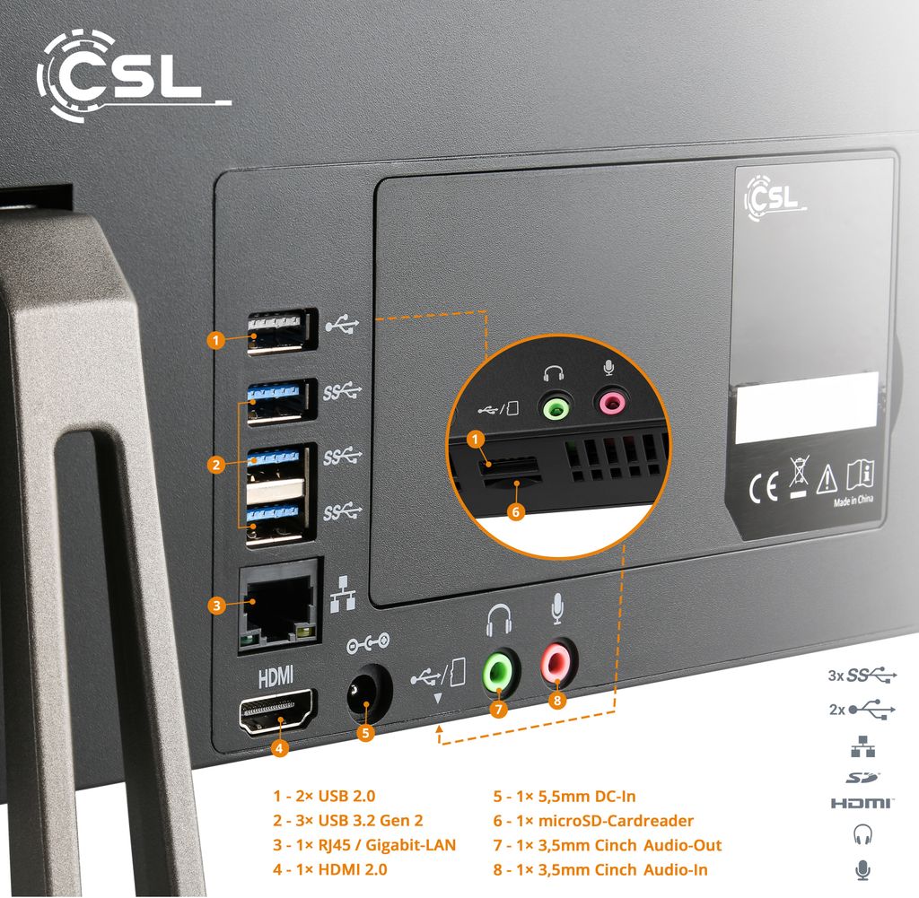 All-in-One-PC CSL Unity F27B-ALS / 1000 GB / | Kaufland.de