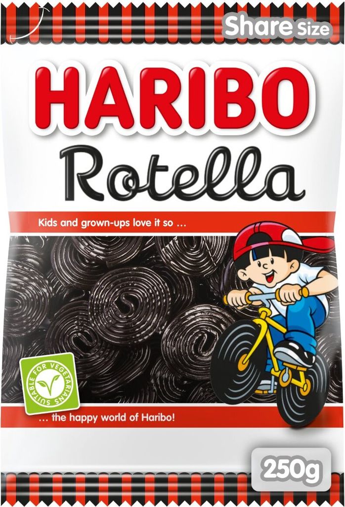 HARIBO Rotella 12 x 250 Gramm Lakritz | Kaufland.de