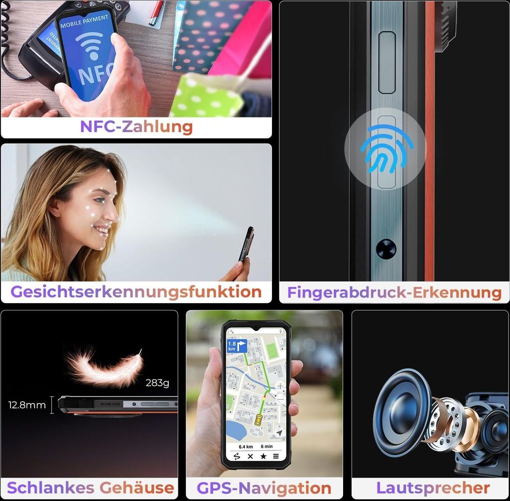 HOTWAV T7 PRO Outdoor Smartphone, 12GB+256GB | Kaufland.de