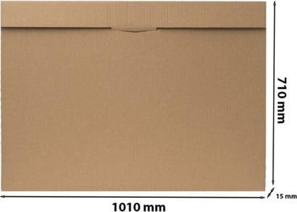 Výsekový karton 1010x710x15mm Složka B1 Jiné obaly