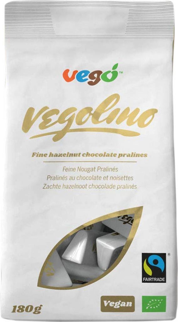 Vegolino - Nougat Pralinen 180g Pralinen