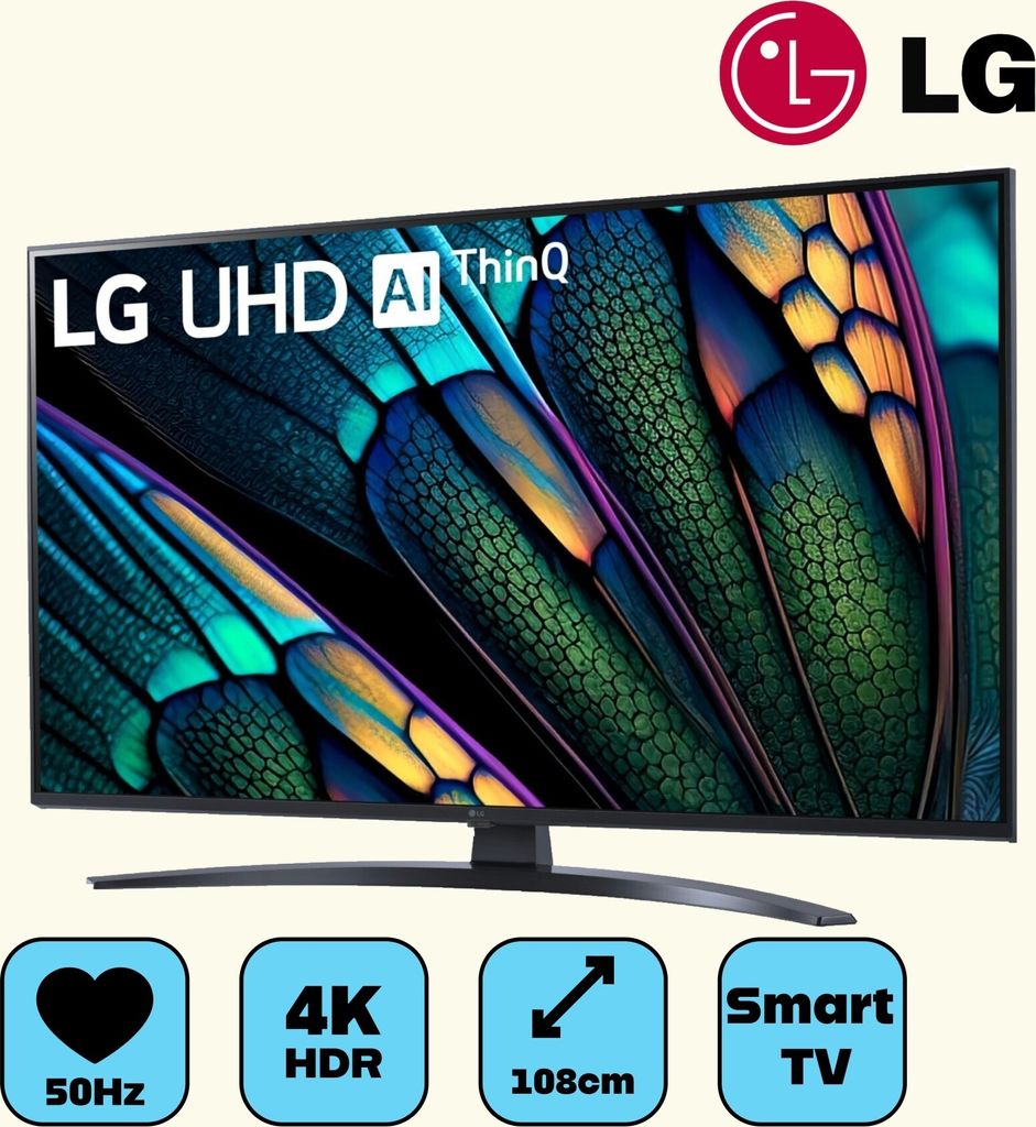 LG 43UR81006 4K TV LED 3 840 x 2 160 pixelů | Kaufland.cz