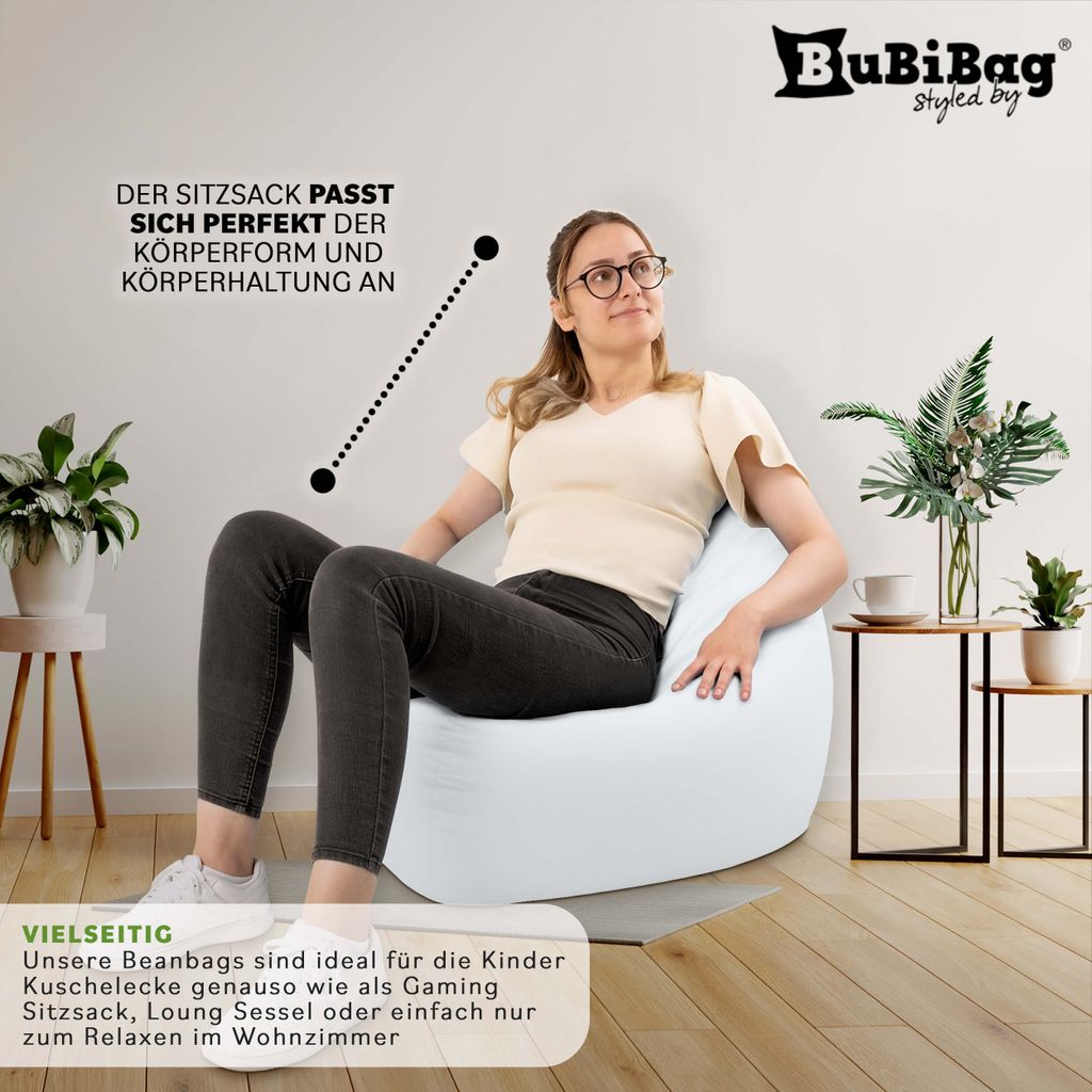 Sitzsack mit füllung 2 in 1 Sitzkissen Bean | Kaufland.de
