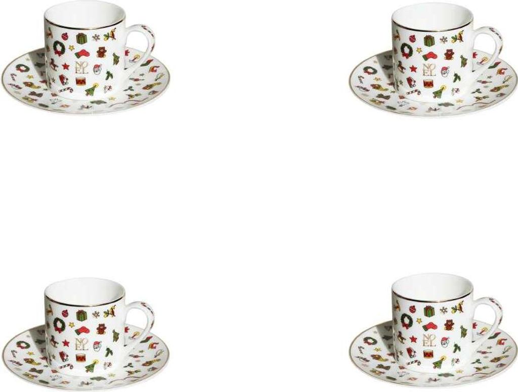 TAITÙ Noel Oro Kaffeetassen 4 Stück | Kaufland.de